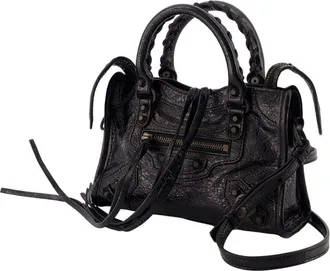 Balenciaga Le City Top Handle Bag - Black