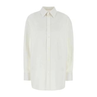 Saint Laurent Damen, Blusen & Hemden, Beige, MGr&ouml;&szlig;e