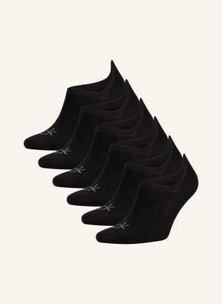 Calvin Klein 6er-Pack Sneakersocken schwarz