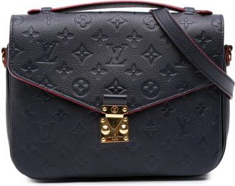 Louis Vuitton Hobo Bags - Monogram Empreinte Pochette Metis - Gr. unisize - in Blau - für Damen
