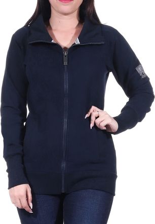 Elbsand Alvis Damen Sweatjacke mit hohem Kragen, Zip-Jacke, Reißverschluss, Regular Fit