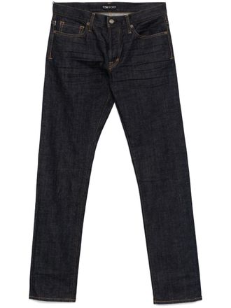 Tom Ford jean à coupe slim - Bleu