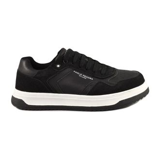 Paolo Pecora Homme, Chaussures, Noir, Taille: 41 EU Baskets