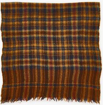 Moismont Echarpe &agrave; carreaux en laine