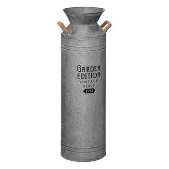 Atmosphera Atmosphera - Pot à Lait - métal - Gris - H62 cm