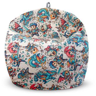 Happers Pouf Enfant Dragon Dragon