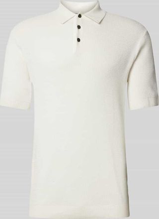 Jack & Jones Regular Fit Poloshirt mit Strukturmuster Modell COOPER