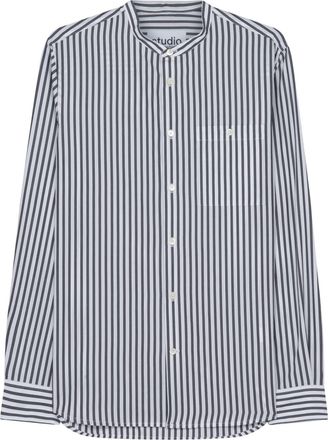 Seidensticker Studio Hemd - Regular Fit - B&uuml;gelleicht - Stehkragen - Langarm - Unisex - 100% Baumwolle