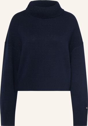 Maje Rollkragenpullover Mit Cashmere blau
