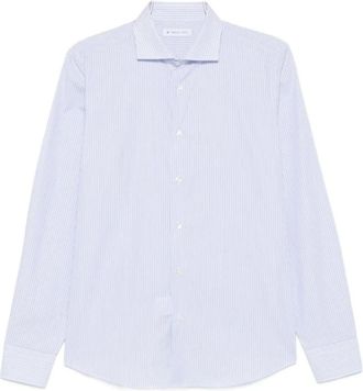 Manuel Ritz Homme, Chemises, Bleu, Taille: XL Chemise en coton ray&eacute;