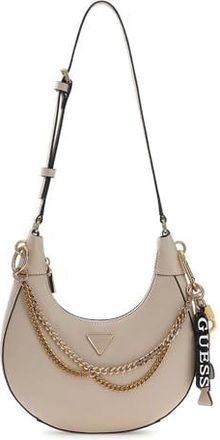 Guess sac &agrave; &eacute;paule Davina Shoulder Bag Light Taupe beige