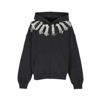Palm Angels Pambe002F L001 1003 Sweatshirt - - Sweatshirts & Hoodies - Herren - Schwarzk - XL