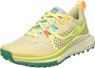 Nike Femme React Pegasus Trail 4 Sneaker, &Eacute;quipe Gold Gold/Volt-Baltic Blue-Stadium Green, 36 EU