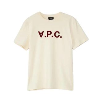 A.P.C. Grand VPC T-Shirt - - Tops - Damen - Beige - XL