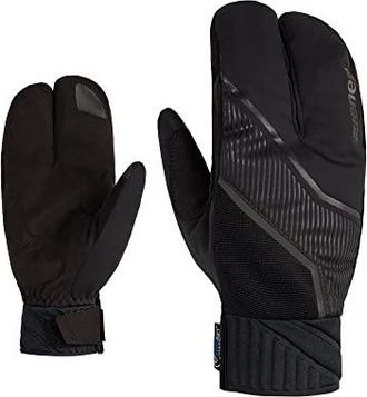 Ziener Uzomios Gants de Ski de Fond Nordic Crosscountry | Extra Chauds Laine Lobster, Noir, 11 Homme