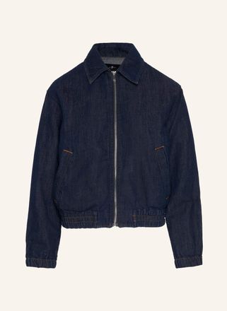 7 For All Mankind Bomber Jacket blau