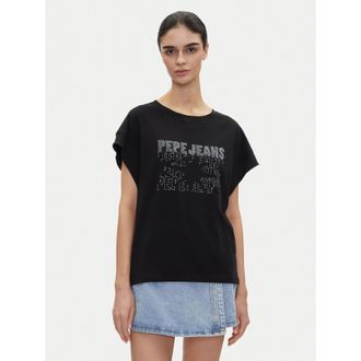 Pepe Jeans London T-Shirt Lira PL505996 Schwarz Regular Fit