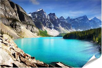 Islandburner XXL Bild Poster Kanada Natur Landschaft Banff National Park Landschaftlich Premium Bilder Fotodruck INAN-PKL