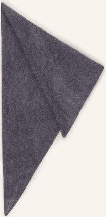 Lisa Yang Lisa Yang Dreieckstuch Aus Cashmere grau