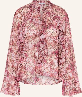 Mrs & Hugs Mrs & Hugs Blusenshirt Mit Volants rosa