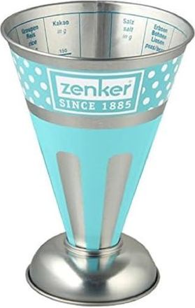 Fackelmann 27161 Messbecher Metall, Rose, Silber