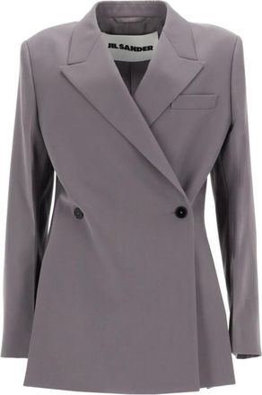 Jil Sander Femme, Vestes, Gris, Taille: 40 FR Blazers