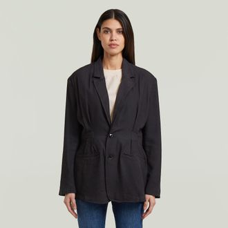 G-Star Cinched Blazer - Schwarz - Damen