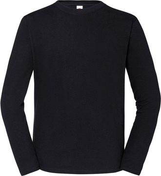 Fruit Of The Loom Rundhalsshirt Iconic 195 Ringspun Premium Long Sleeve T