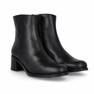 Lince Lince Bottines &agrave; talon avec fermeture &eacute;clair confortable | Semelle en caoutchouc | Semelle int&eacute;rieure en gel amovible | I52906 | Fabriqu&eacute;es en Espagne