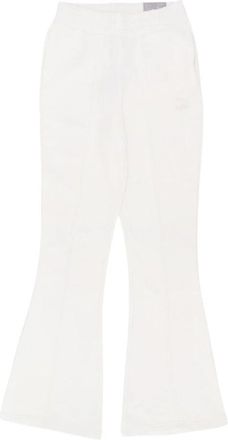Puma Flared Leichte Trainingshose Klassiker - - Trousers - Damen - Wei&szlig; - M