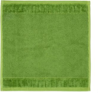 Möve Bamboo Luxe Seiftuch 30 x 30 cm aus 60% Baumwolle / 40% Viskose aus Bambus-Zellstoff, peridot