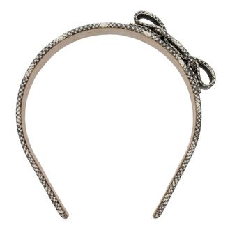 Ferragamo Femme, Accessoires, Multicolore, Taille: ONE Size pour cheveux en cuir