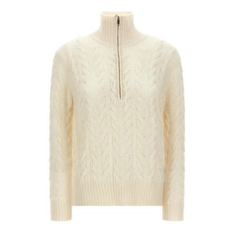Max Mara Colle Knit - - Knitwear - Damen - Wei&szlig; - XS