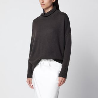 Lisa Yang Heidi Kaschmirpullover in Dunkelgr&uuml;n