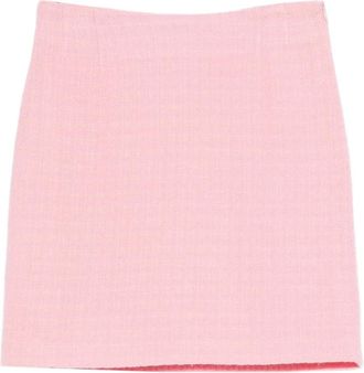 Versace jupe en laine (1997) - Rose