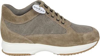 Hogan Homme, Chaussures, Brun, Taille: 42 1/2 EU Baskets Interactives