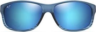 Maui Jim MJ0840S Sunglasses, Blue Black Stripe, 63-14-130 Unisex