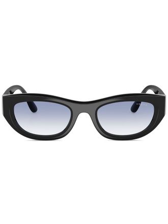 Vogue Eyewear lunettes de soleil à monture ovale - Noir