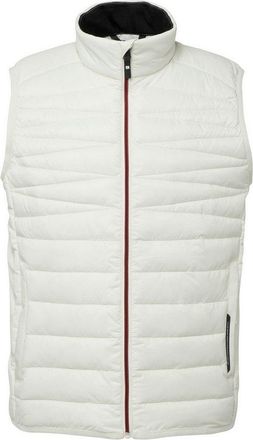 s.Oliver Outdoorjacke Outdoor-Weste Leichte Steppweste mit Stehkragen und Kontrast-Details