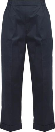 Liviana Conti Femme, Pantalons, Noir, Taille: 36 FR Pantalone cropped Claude