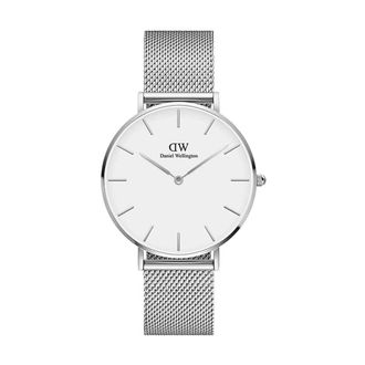 Daniel Wellington Petite Sterling 36mm Montre - Femme - Accessoires - Gris - Taille: ONE Size
