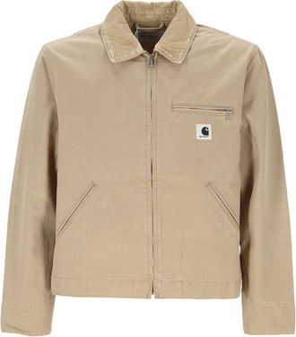 Carhartt Work in Progress Femme, Vestes, Beige, Taille: 38 FR Wog Detroit Jacket