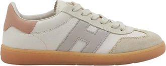 Hogan Low-Top Sneaker - Low-Top Sneakers With Stitched H - Gr. 36,5 (EU) - in Grau - f&uuml;r Damen