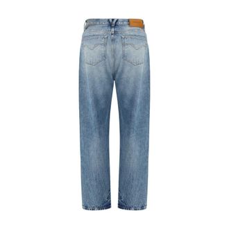 Versace Mens Blue Cotton Jeans Denim Clothing