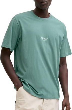 Jack & Jones Jjesoho T-Shirt SS Crew Neck Noos, Bleu min&eacute;ral., XXL