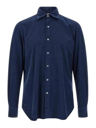 Finamore Hemd - Blau