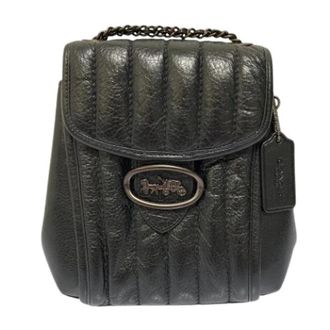 Coach Pre-owned Melody Leder 2way Rucksack - - Pre-owned - Damen - Schwarzk - ONE SIZE