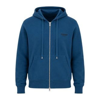 Dondup Felpa Zip-through Hoodie - - Sweatshirts & Hoodies - Herren - Blau - L