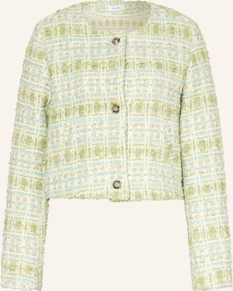 Darling Harbour Darling Harbour Bouclé-Jacke gruen