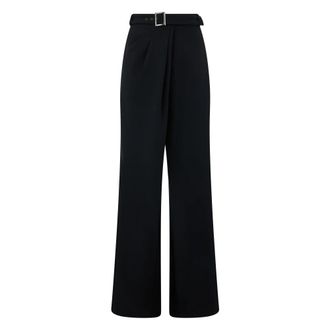 Alberta Ferretti Weite Hosen - - Trousers - Damen - Schwarzk - S